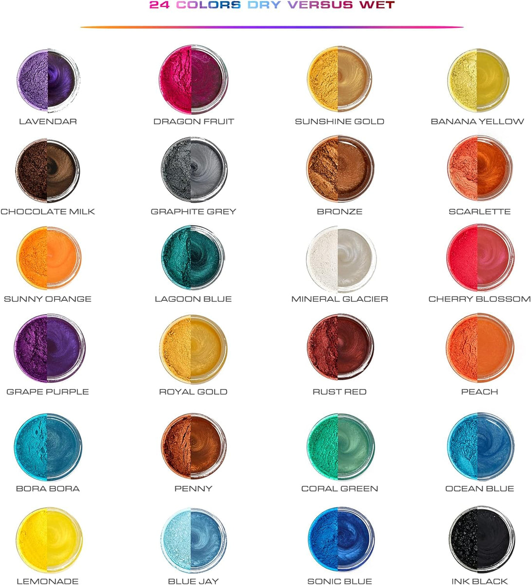 Amazon 24 Color Kit – KP Pigments